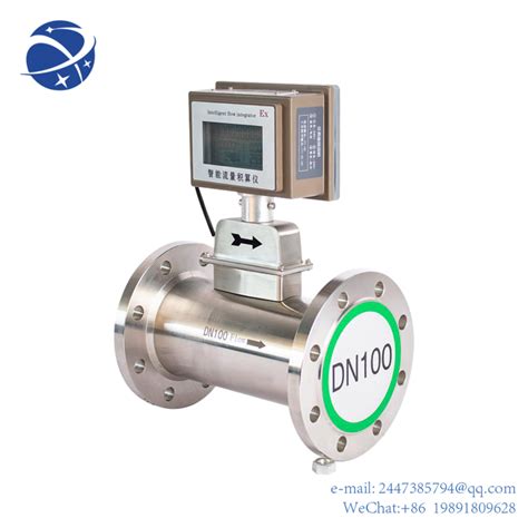 Yun Yi 천연 Lpg 가스 터빈 유량계 센서 계량기 가스 계량기 공기 유량 계량기 Lpg 가스 터빈 계량기 전원