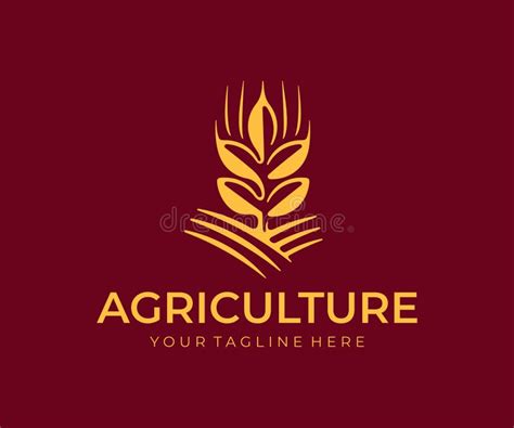 Grains Logo Wheat Stock Illustrations 825 Grains Logo Wheat Stock