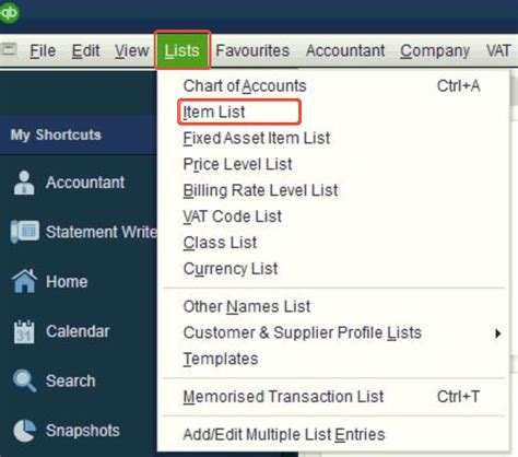 Implementing Hs Codes In Quickbooks