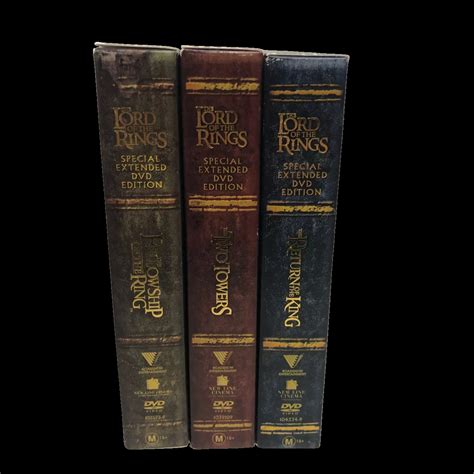Lord Of The Rings Trilogy Extended Edition Dvd Box Set S Used Good