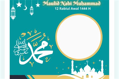 Poster Maulid Nabi Muhammad Saw 2022 Paling Unik Dan Estetik Kumpulan
