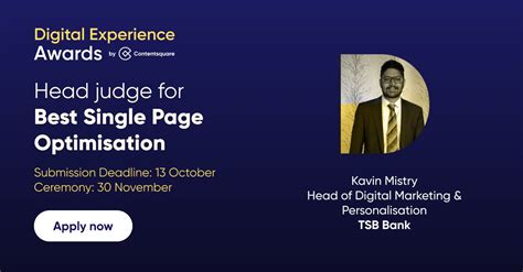 Kavin Mistry on LinkedIn: Digital Experience Awards 2024