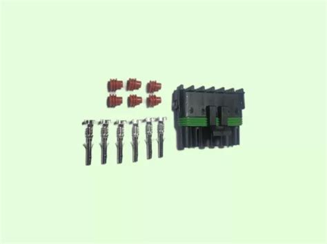Conector Delphi 6 Vias Macho Parcelamento Sem Juros