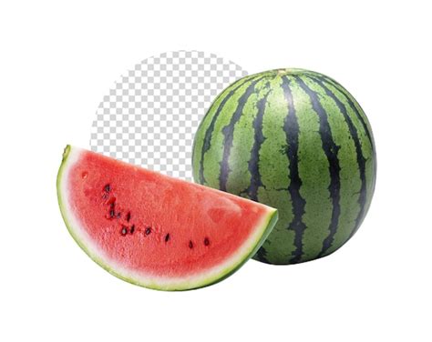 Psd Pngfrutas De Melancia Png Psd Premium