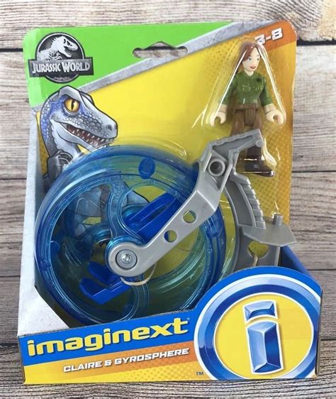 Imaginext Jurassic World Claire And Gyrosphere New Ebay Jurassic