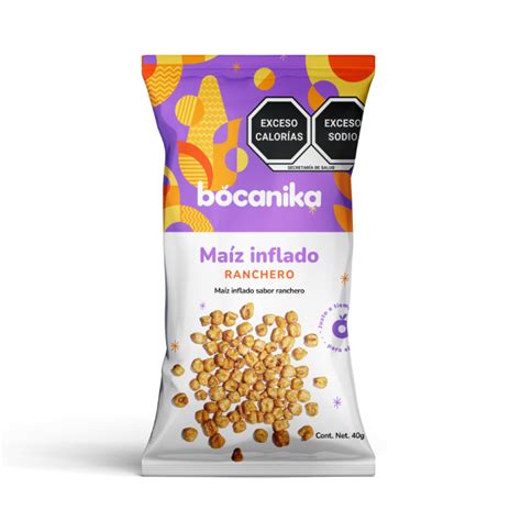 Maíz Inflado Sabor Ranchero Bocanika