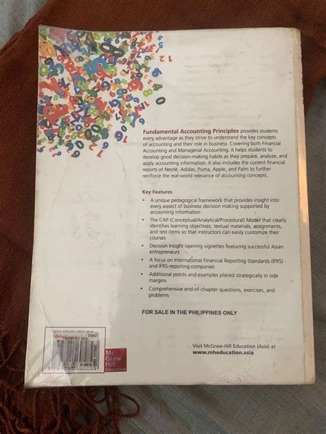 Fundamental Accounting Principles Textbook By Wild Et Al Hobbies