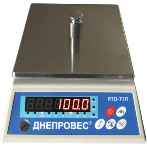 Весы фасовочные Днепровес ВТД Т3Л цена купить в Запорожье Киеве