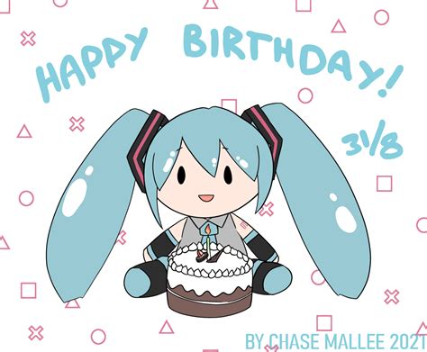 Miku Hatsune Happy