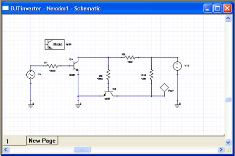 Schematic Editor Window — Ansoft Designer 70 在线帮助文档，ansys Designer 教程