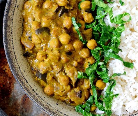 Vegan Chickpea Curry Oil Free Recipe In 25 Minutes Elavegan