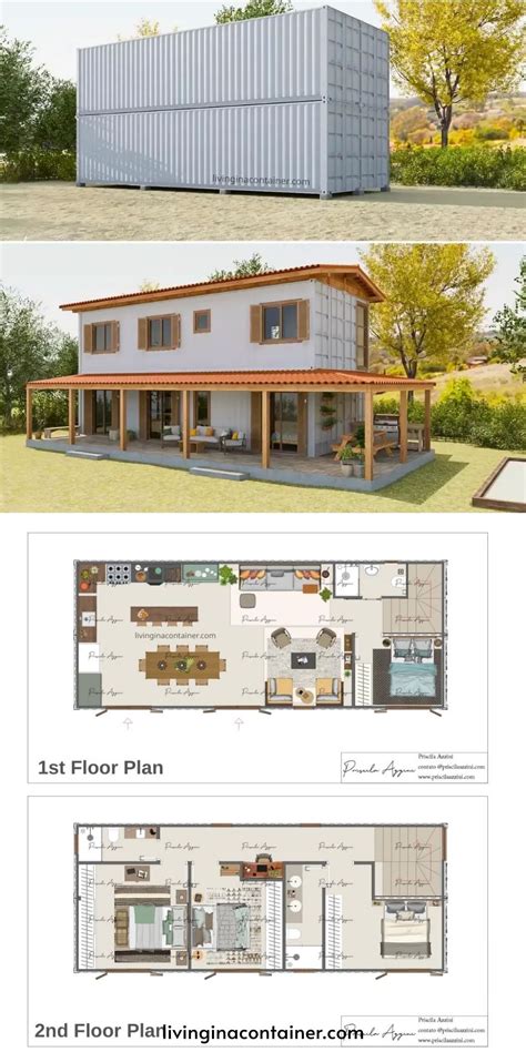 Large Container Home Plans