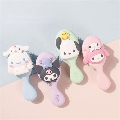Sanrio X Miniso Hair Brush 3d Massage Portable Air Bag Comb Shopee
