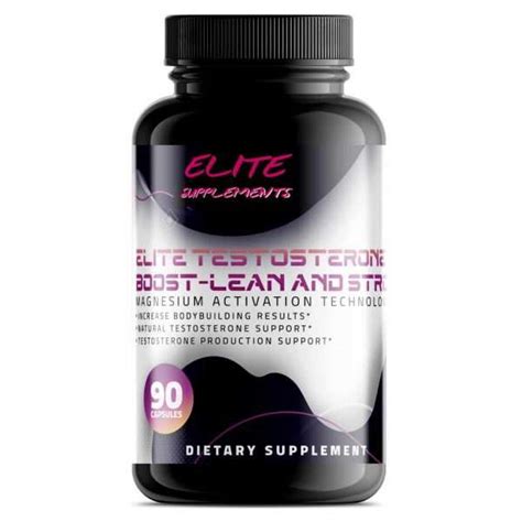 Elite Testosterone Boost Elite Supplements