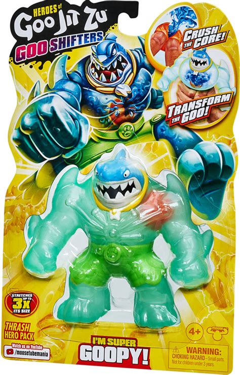 Heroes Of Goo Jit Zu Goo Shifters Hero Pack Thrash 1a56 Fyndiq