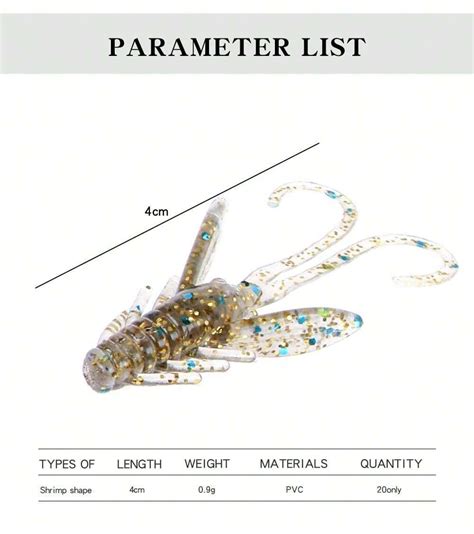FTK Fishing Lure 20 Pcs Insect Baits Wobbler Soft Jig Head Gift