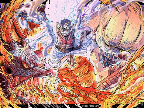 Awakened Luffy Gear 5 Vs Kaido Full Fight Manga 40 Off