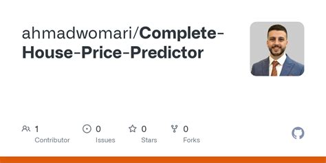 Github Ahmadwomaricomplete House Price Predictor