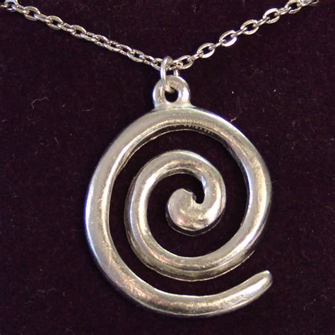 Pewter Spiral Necklace Pn432 Avebury Henge Shop Celtic And Pagan