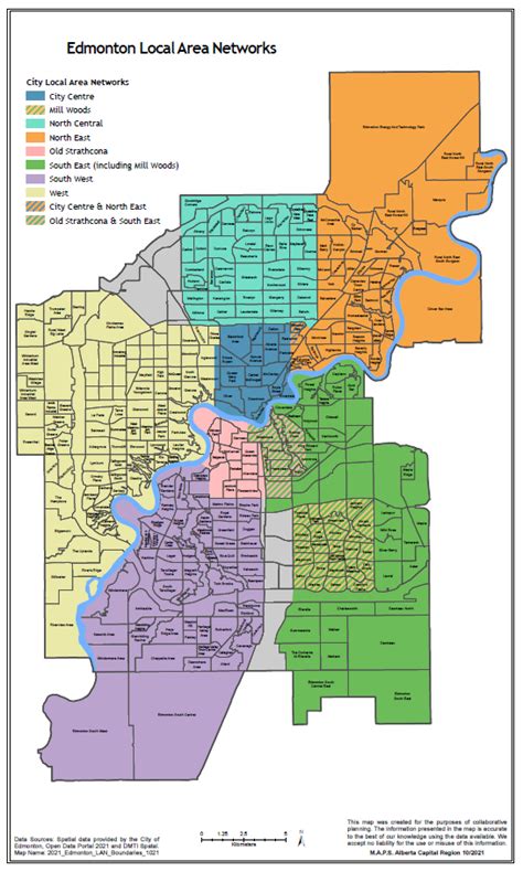 Boundaries Maps Alberta Capital Region