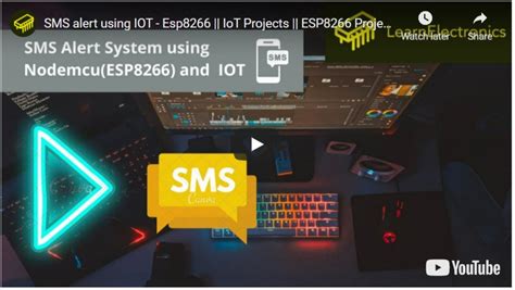 sms alert using iot esp8266
