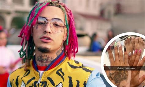 Lil Pump Got His Fingers And Toes Done Yardhype