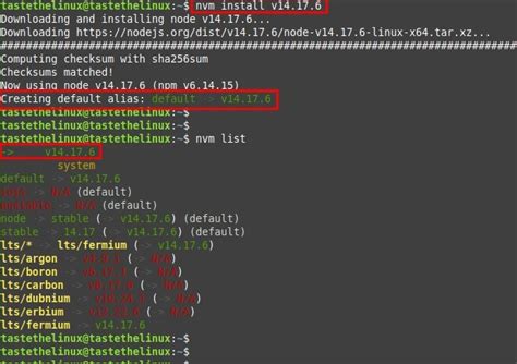 Node Version Manager Download And Install In Ubuntunvm