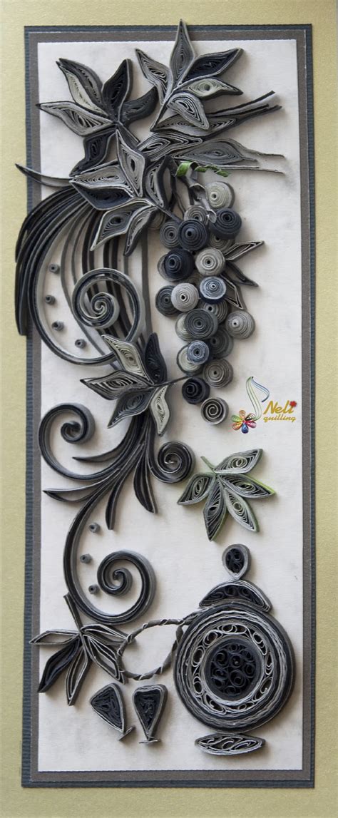 Neli Quilling Art Quilling Card 9 Cm 20 Cm