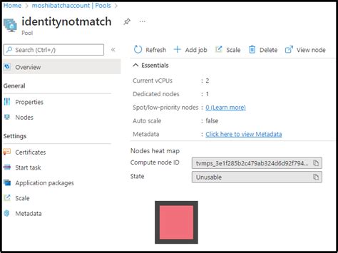 The Usage Of Managed Identity In The Azure Batch Account And Azure