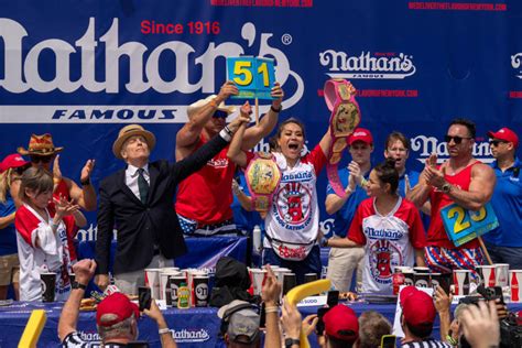 Miki Sudo Sets World Record En Route To Historic 10th Nathans Hot Dog