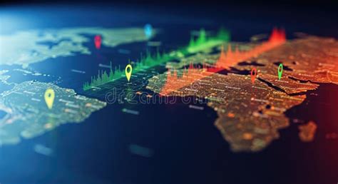 Visualization Big Data World Ai Stock Illustrations 4997