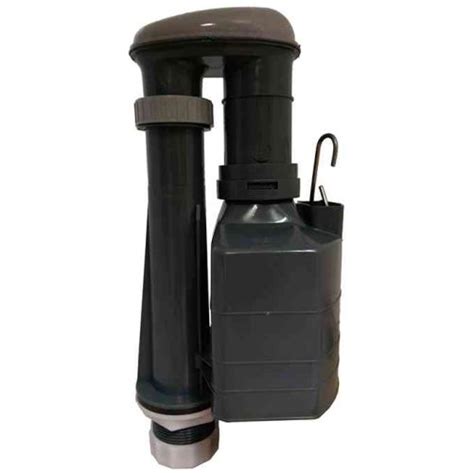8 Derwent Macdee Metro D Shape 3 Part Toilet Cistern Syphon