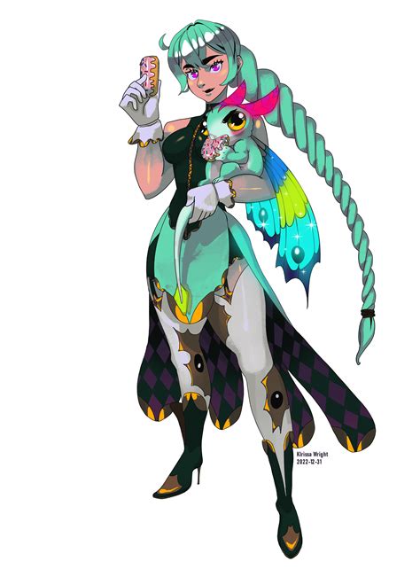 My Oc I Made In Krita Rkrita