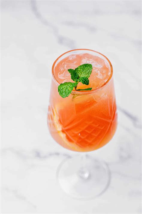 Ginger Beer Paloma Mint And Twist