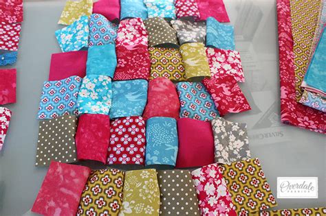 Quilted Patchwork Panel Cushion Tutorial Overdale Fabrics