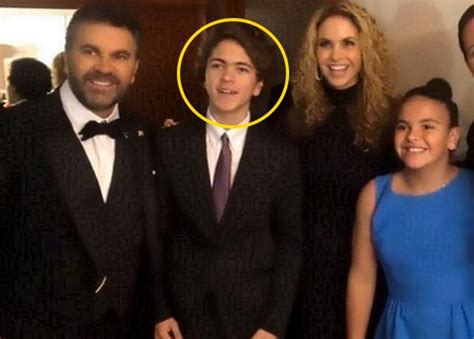 Lucero Y Mijares Con Sus Hijos Jose Manuel Y Lucerito