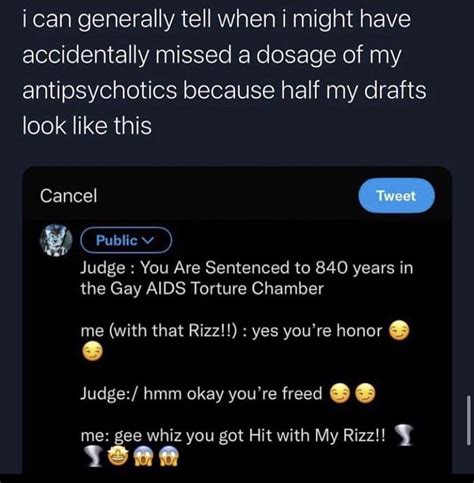 Gee Whiz You Got Hit By My Rizz Personality Chart Funny Memes
