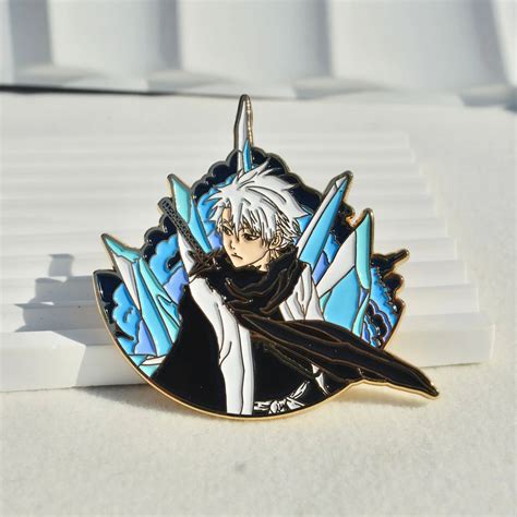 Bleach ‘captain Toshiro Hitsugaya Enamel Pin Distinct Pins