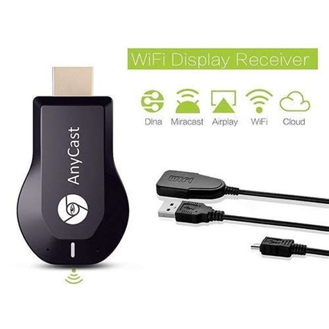 ANYCAST WIFI WIRELESS DISPLAY DONGLE CHROMECAST TV STICK For IOS Android Tayob Technologies