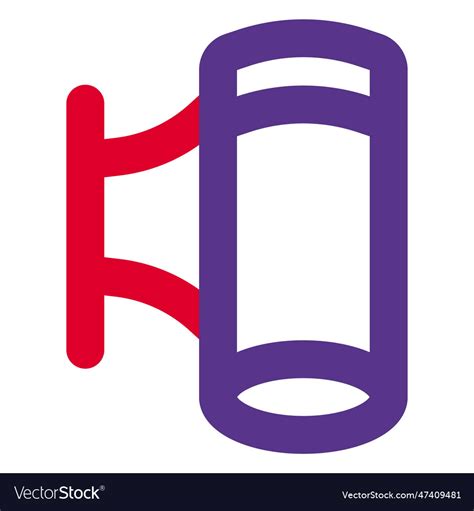 Sconce A Light Fixture With A Candle Royalty Free Vector