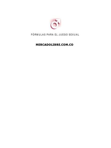 Formulas Para El Juego Sexual Pdf