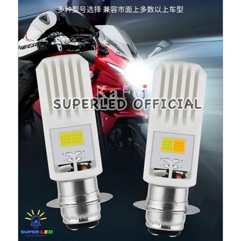 Jual Lampu Utama LED H6 2 Sisi Model M2B Untuk Motor Standar Dan Matic