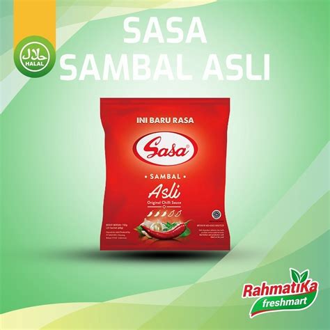 Jual Sasa Sambal Asli 24 Sachet X 8 Gram Shopee Indonesia