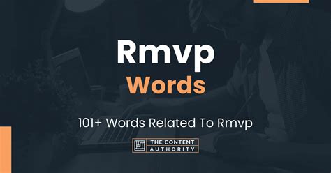 Rmvp Words 101 Words Related To Rmvp