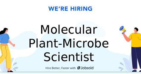 Molecular Plant Microbe Scientist Vib