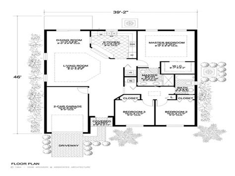 Concrete Block Homes Floor Plans Small Concrete Block House Plans