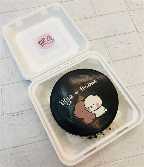Bubu Dudu Theme Couple Bento Cake Bento Cakes Noida