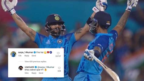 Bhau Sabse Upar 1 🔥 Virat Kohli And Suryakumar Yadavs Bond Visible