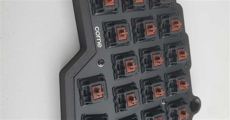 Corne Keyboard Low Case With Standoff Included By Bqbqr Download