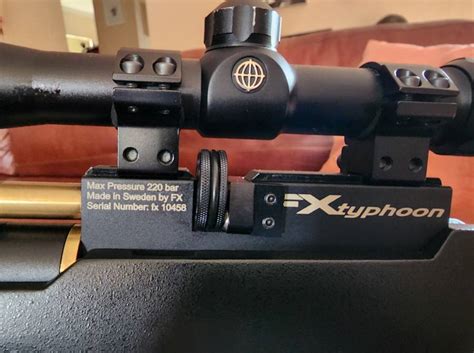 Fx Typhoon 55mm Including Carry Case Tasco 4 16 X40 Scope Bi Pod